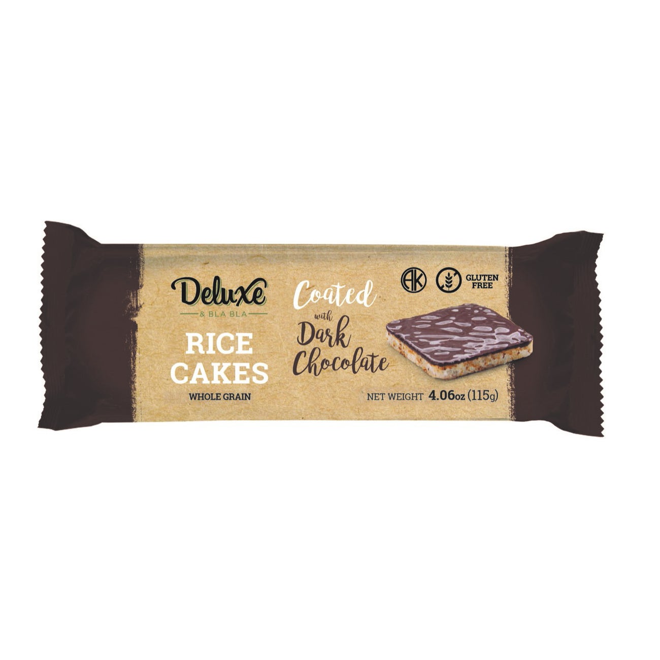 Deluxe Rice Cakes Covered in Dark Chocolate 12 x 4.05 oz | Life & Food ...